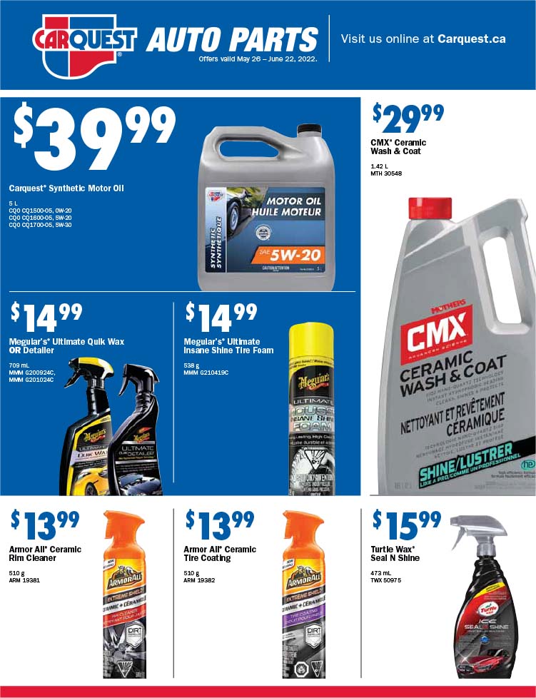 Promotions | Carquest Auto Woodstock