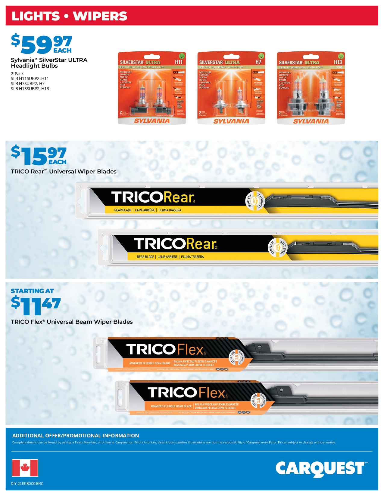 Promotions | Carquest Auto Woodstock